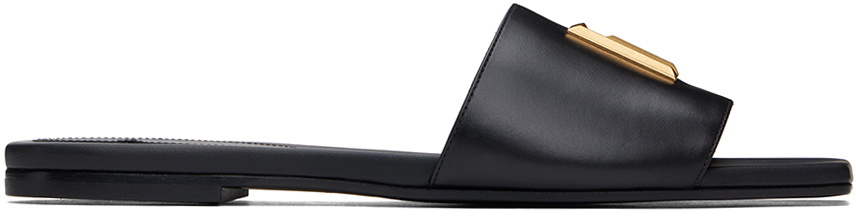 Balmain Black Dafne Slides Balmain
