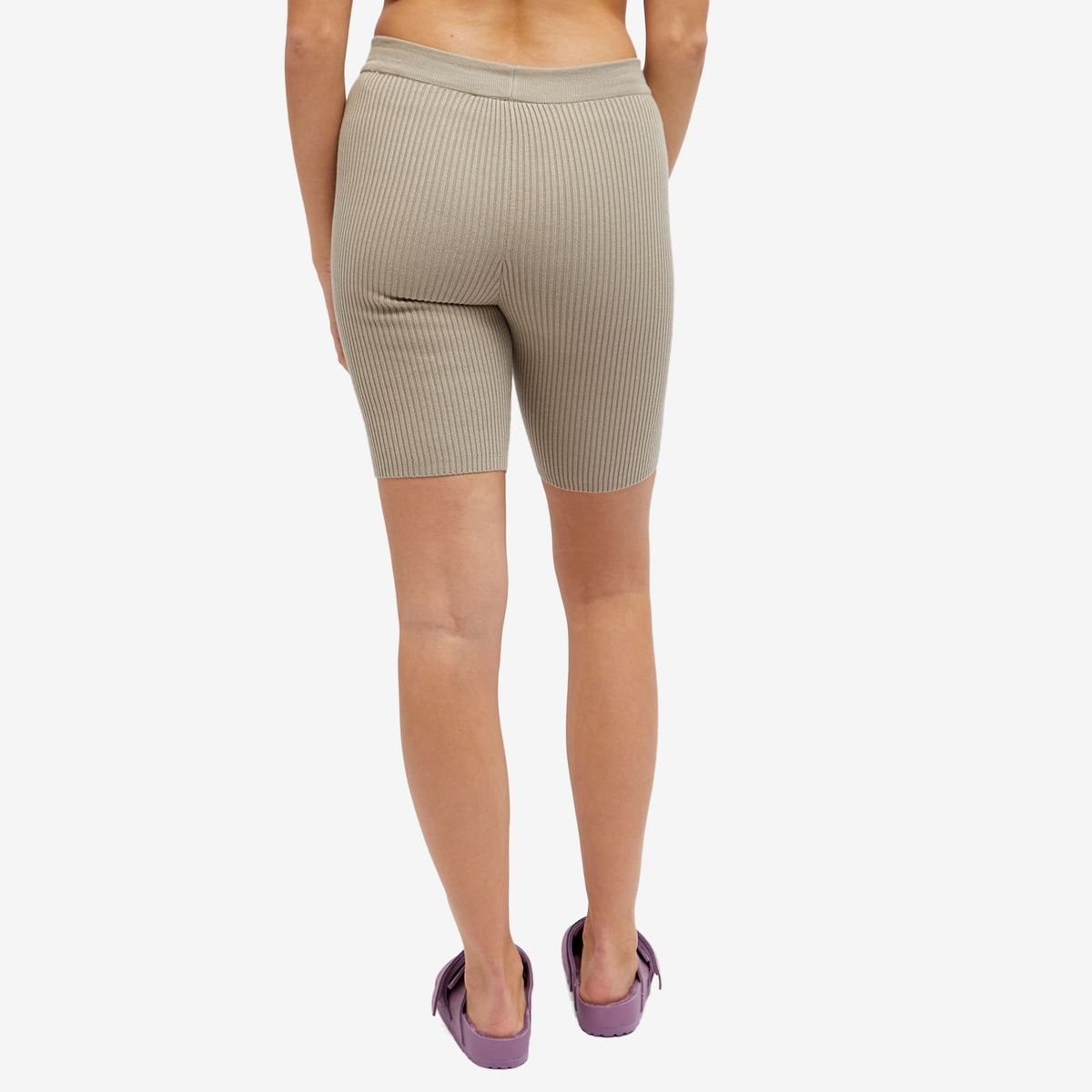 Fear of God ESSENTIALS Women's Essentials Biker Shorts in Core Heather ...