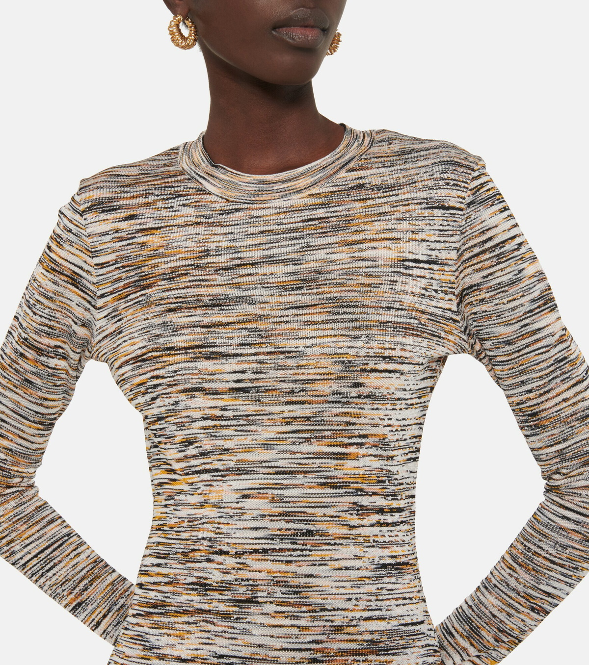 Missoni - Space-dyed knit minidress Missoni