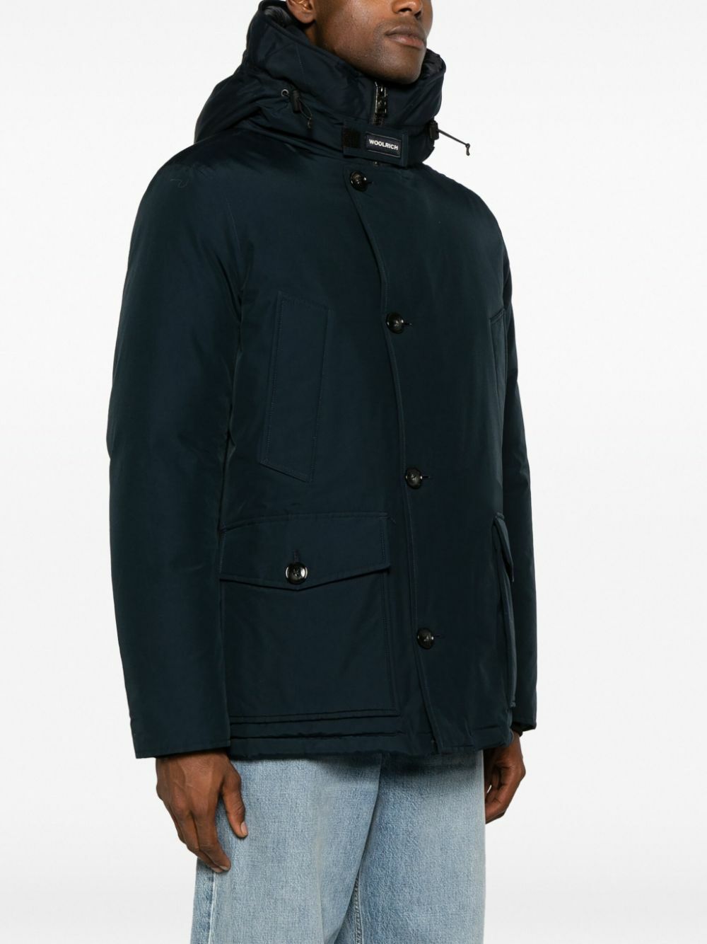 WOOLRICH - Arctic Down Jacket With Hood Woolrich