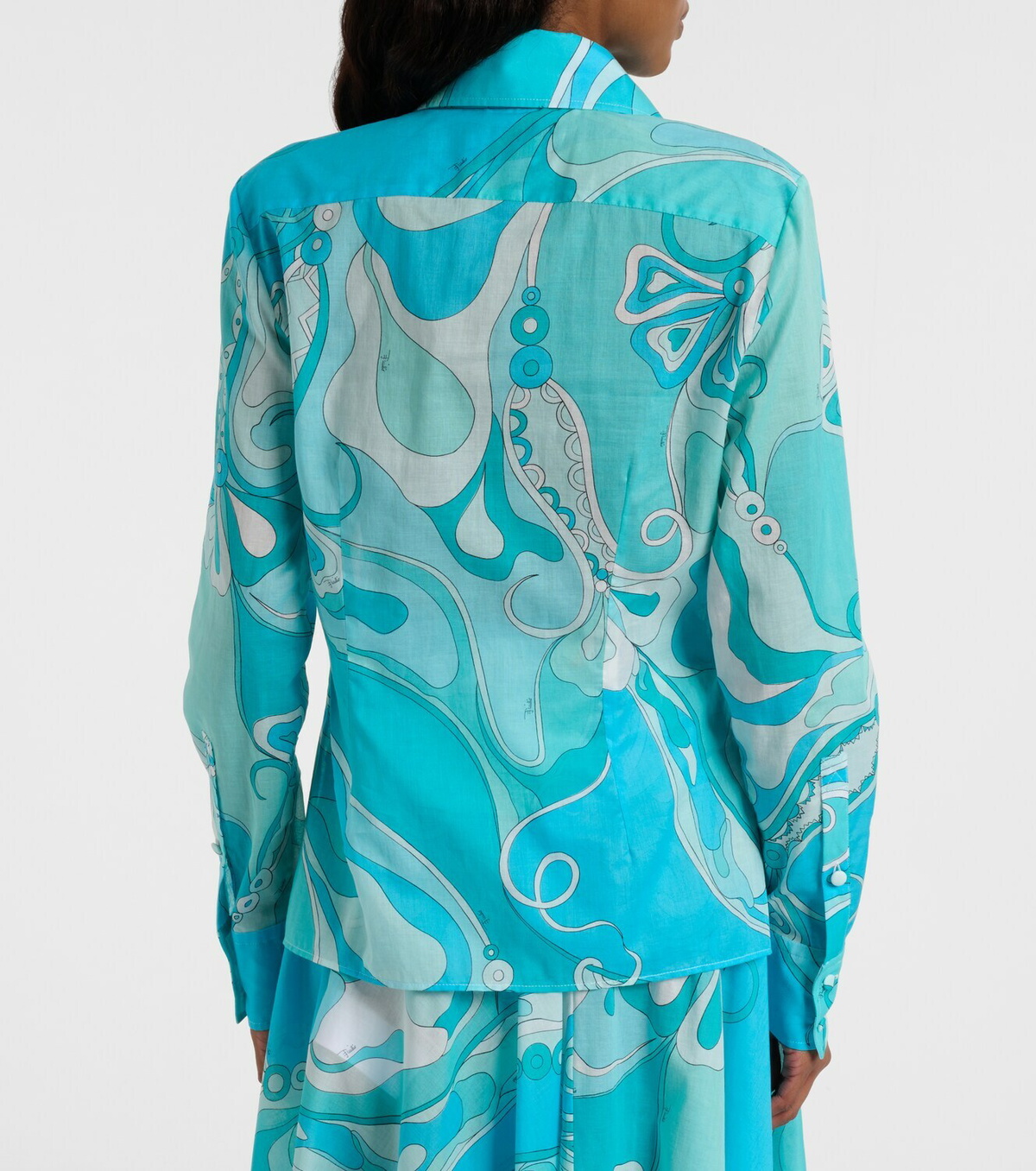 Pucci Orchidee cotton shirt Emilio Pucci
