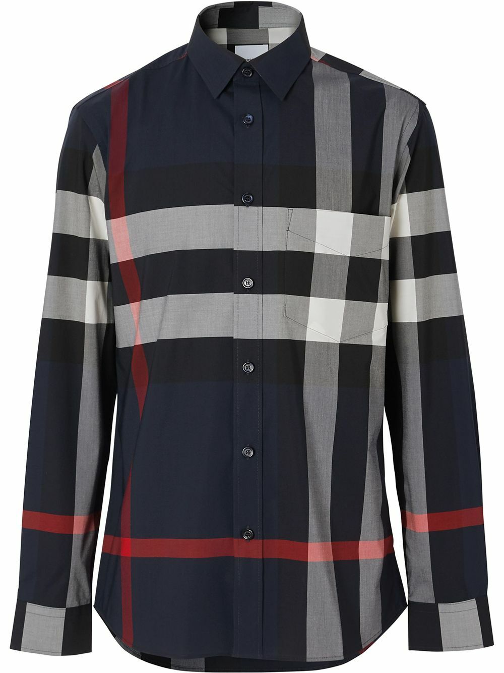 BURBERRY - Checked Cotton Shirt Burberry