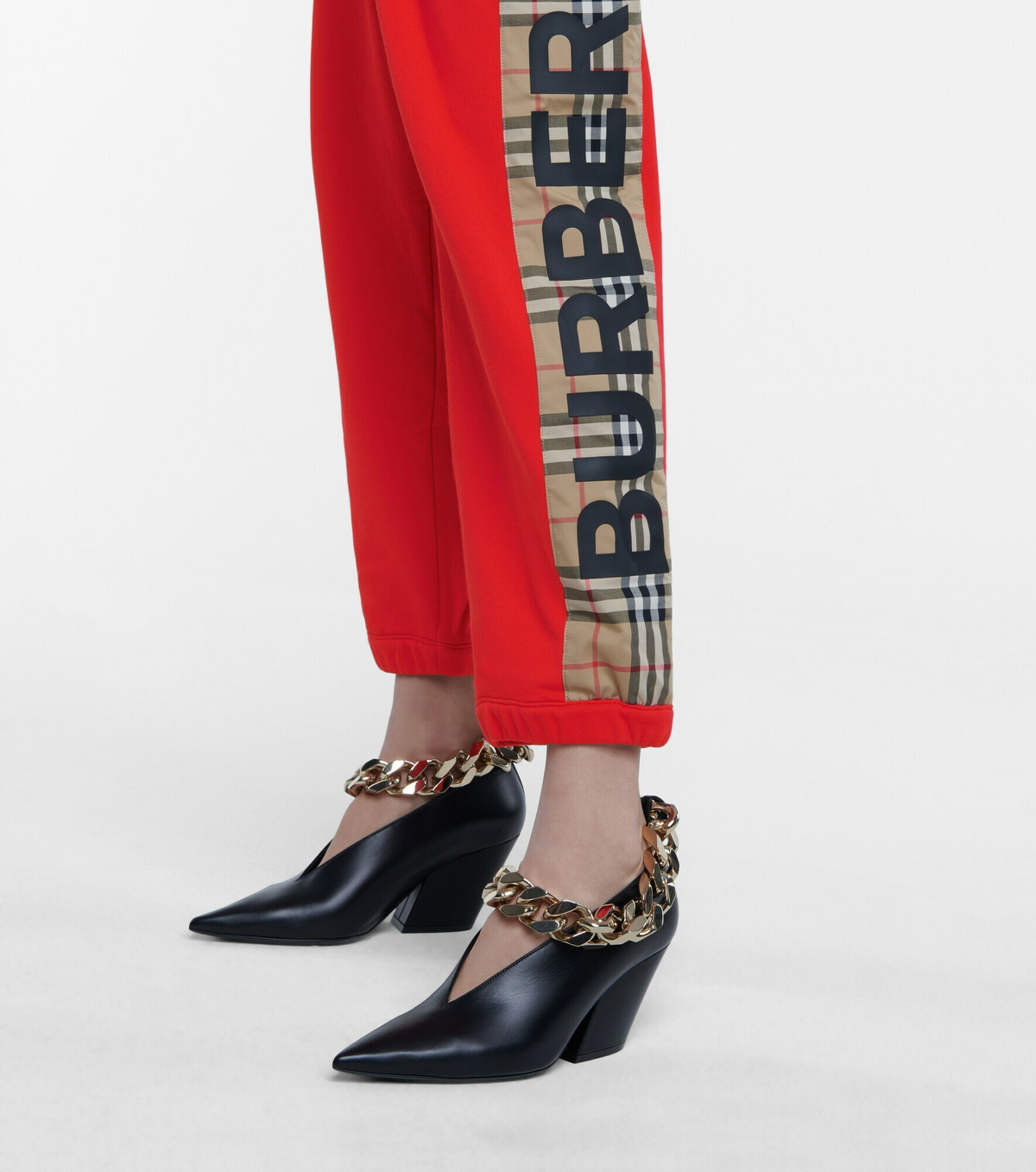 Burberry - Vintage Check cotton jersey sweatpants Burberry
