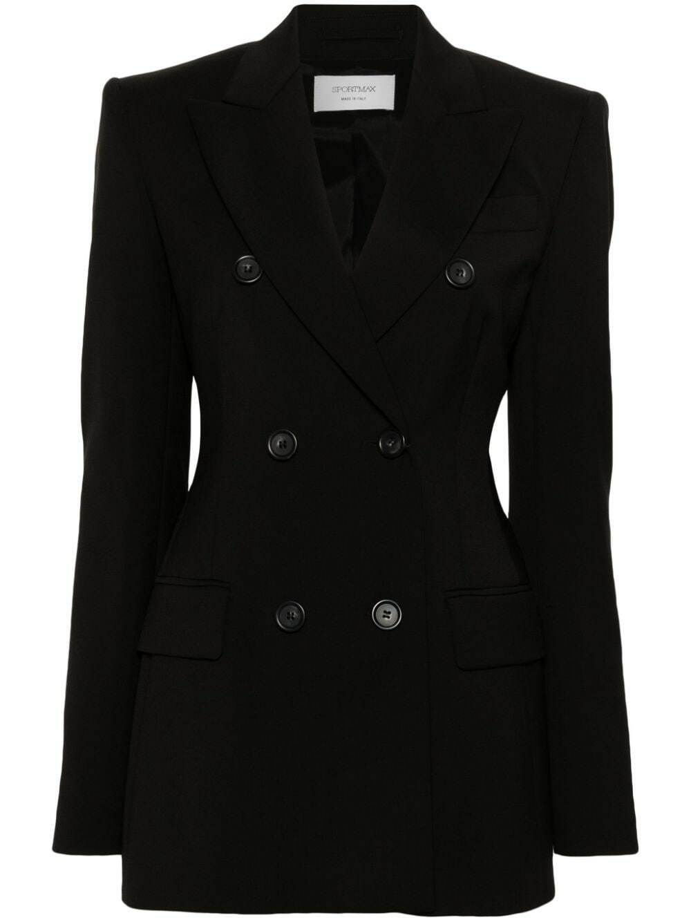 SPORTMAX - Wool Double-breasted Jacket Sportmax