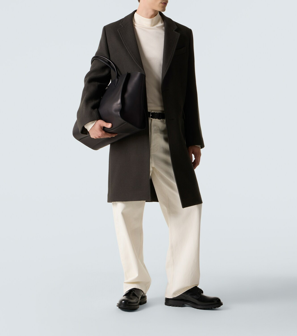 Ami Paris Single-breasted wool coat AMI