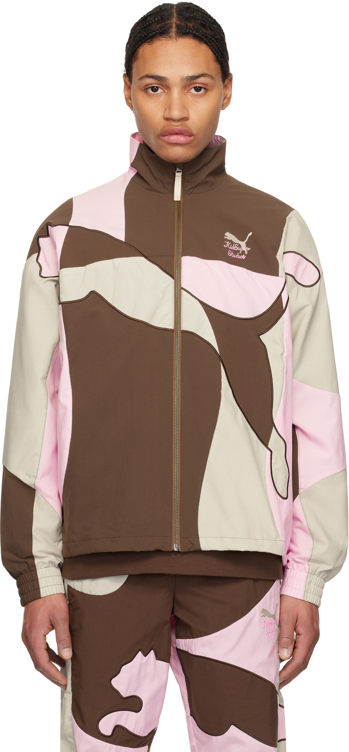 KidSuper Brown PUMA Edition Cellerator Jacket KidSuper