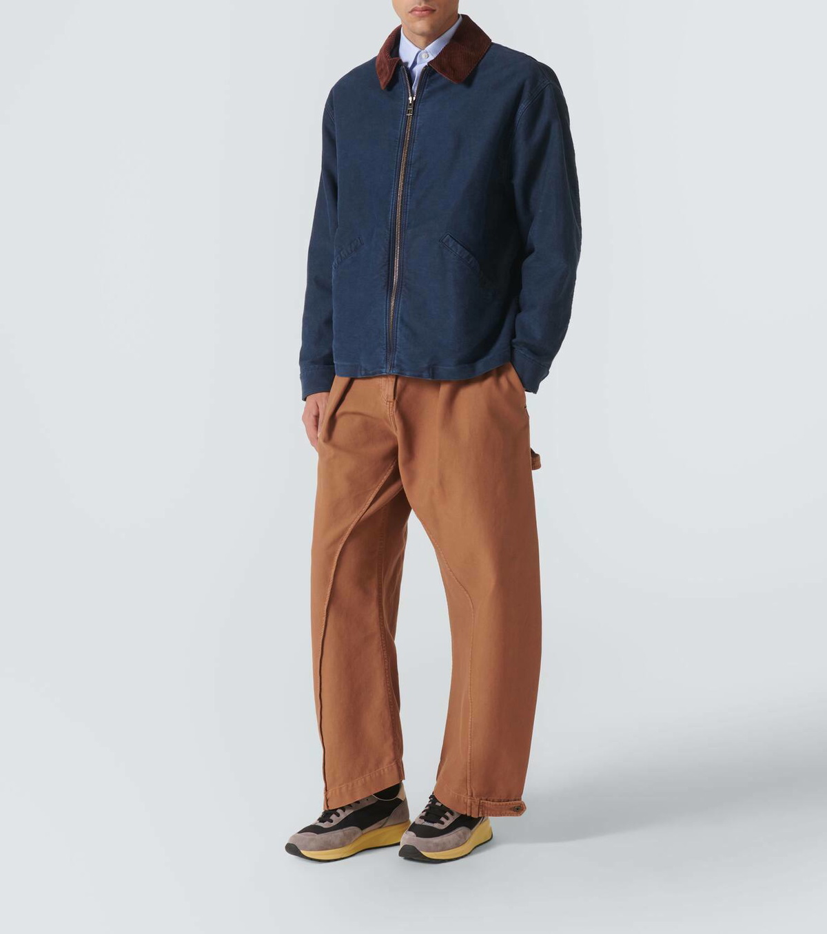 Common Projects Track Classic suede-trimmed sneakers Common Projects