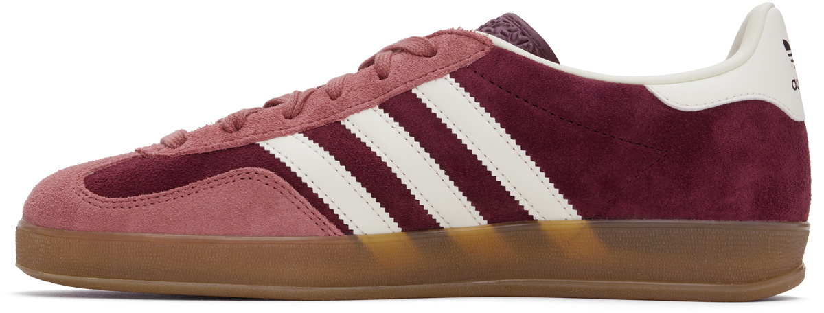 adidas Originals Burgundy & Pink Gazelle Indoor Sneakers adidas Originals