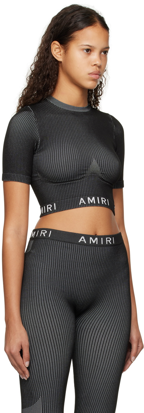 AMIRI Black Seamless Top Amiri