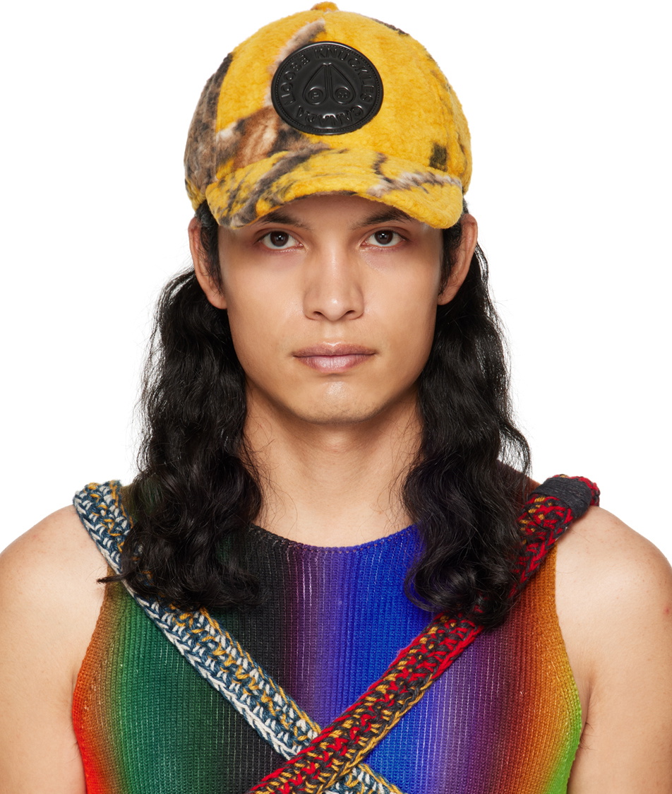 Moose Knuckles x Post Malone Yellow Post Malone Edition Graphic Cap ...