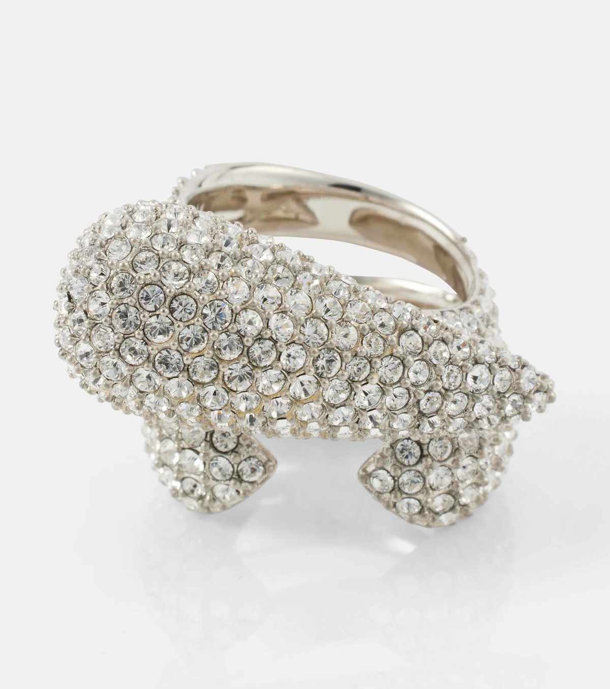 Givenchy Feline crystal-embellished ring Givenchy