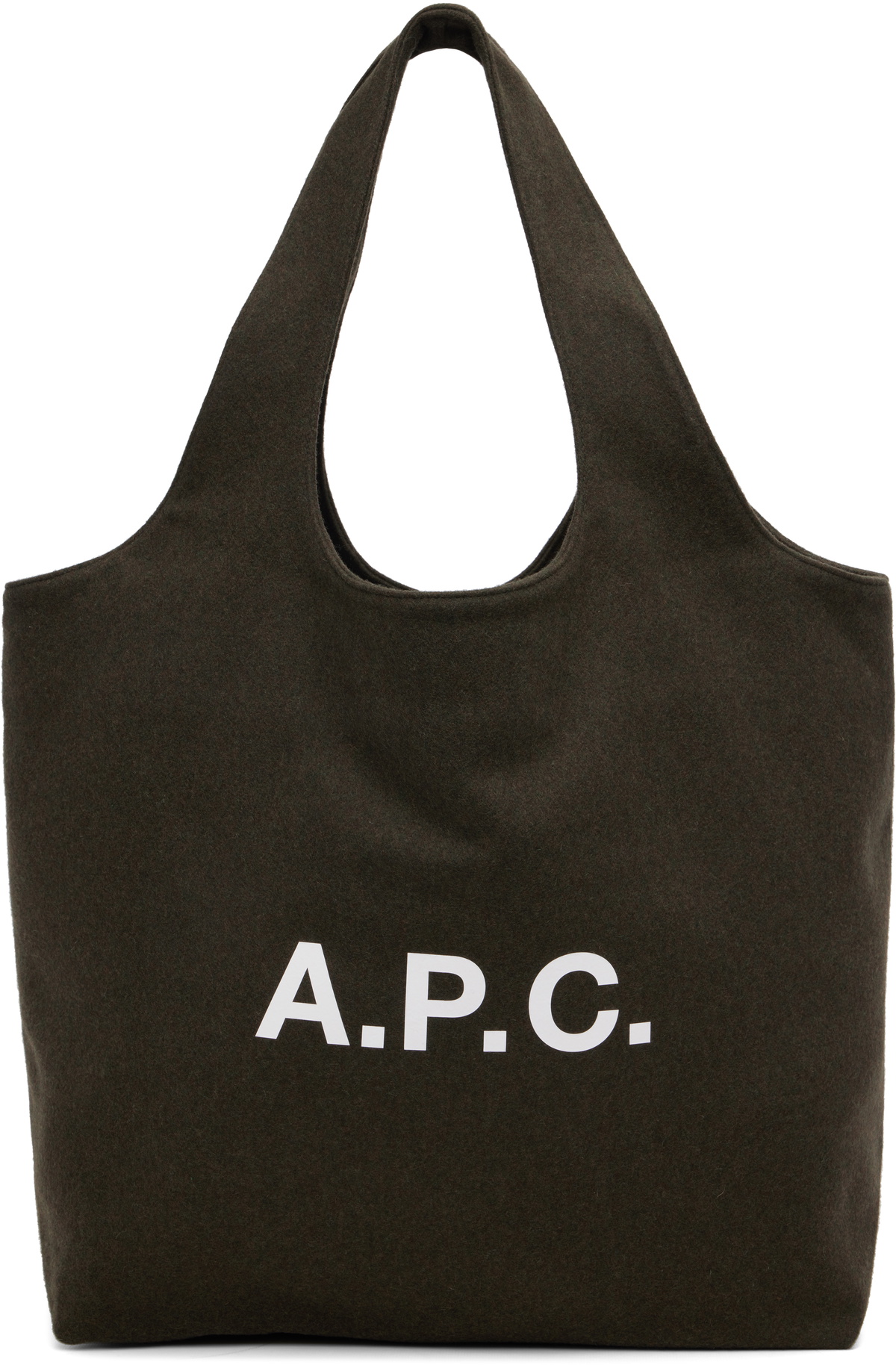 A.P.C. Khaki Ninon Tote A.P.C.