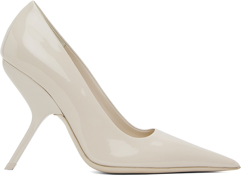 Ferragamo White Eva Heels Salvatore Ferragamo