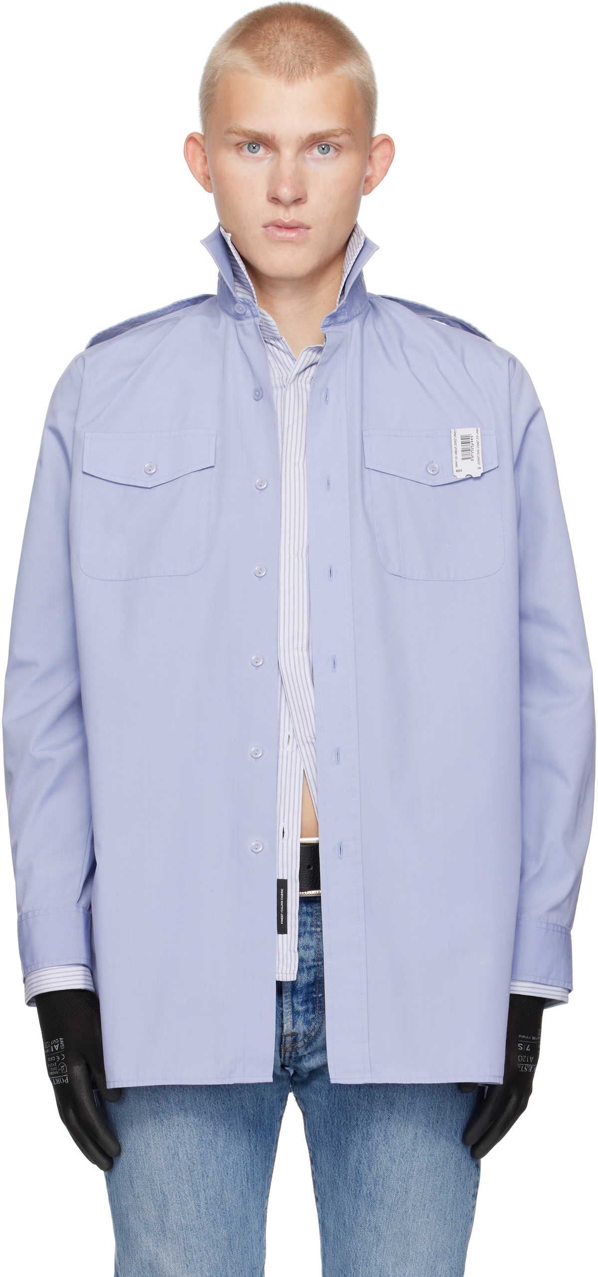 Prototypes Blue & White Double Reversible Shirt PROTOTYPES