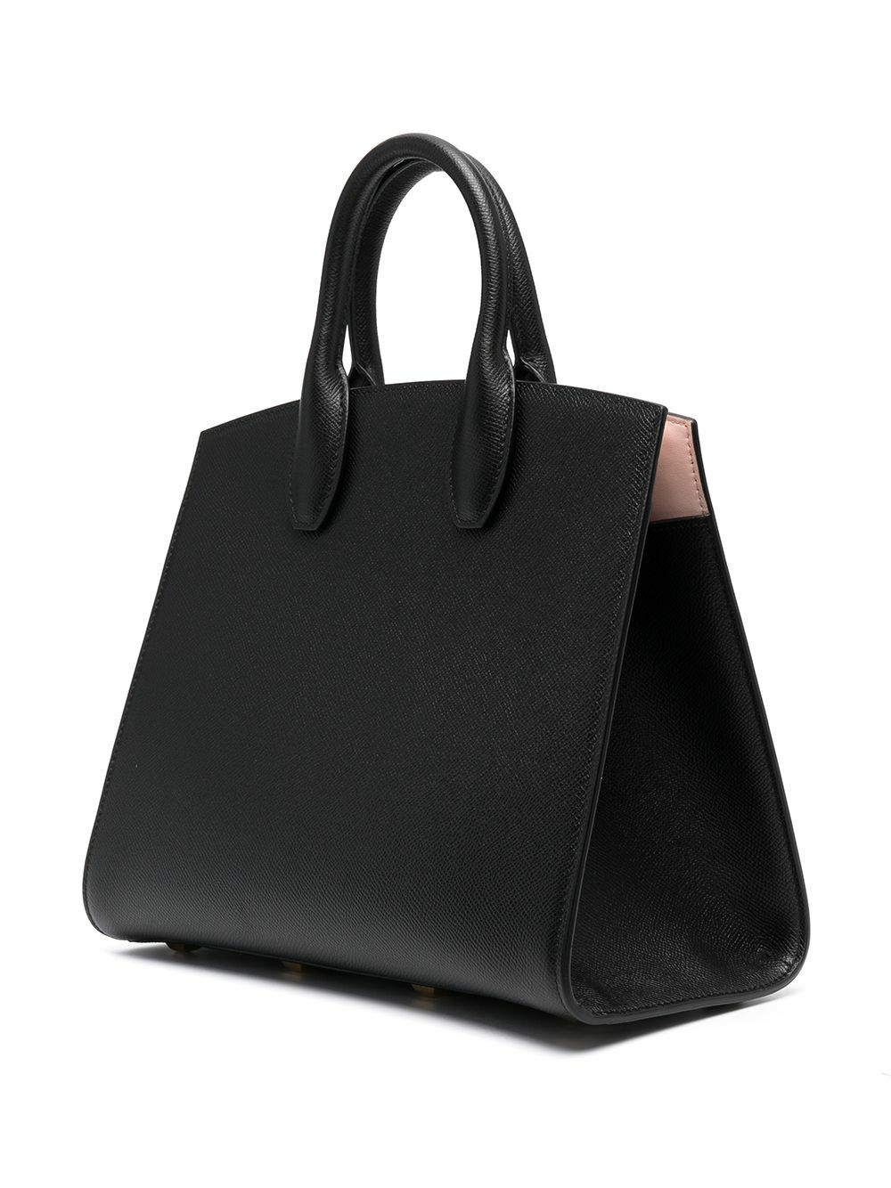 FERRAGAMO - Studio Box Leather Top Handle Bag Salvatore Ferragamo