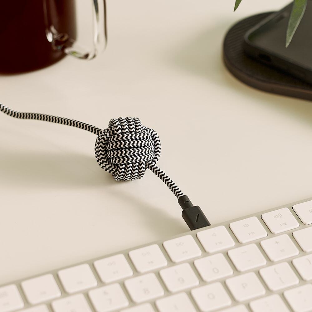 Native Union Night Cable in Zebra Native Union