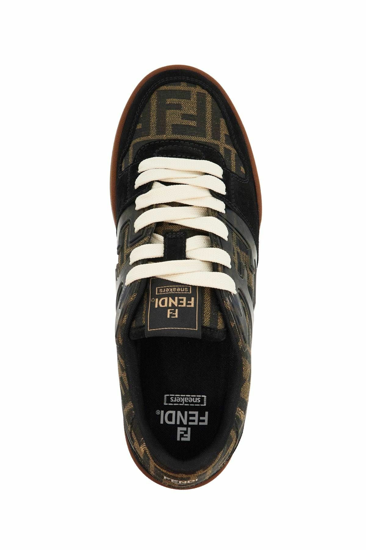 FENDI fendi match sneakers Brown Fendi