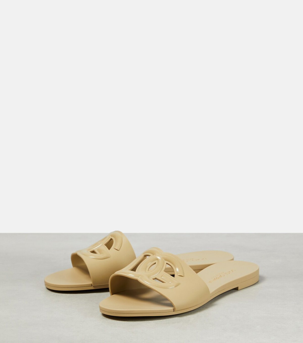 Dolce&Gabbana DG cutout slides Dolce & Gabbana