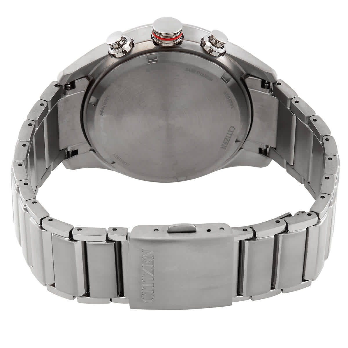 Citizen Eco-Drive Super Titanium Chronograph Green Dial Mens Watch ...