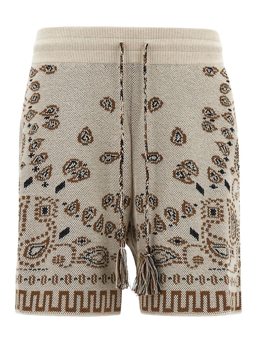 Alanui Cotton Bandana Shorts Alanui