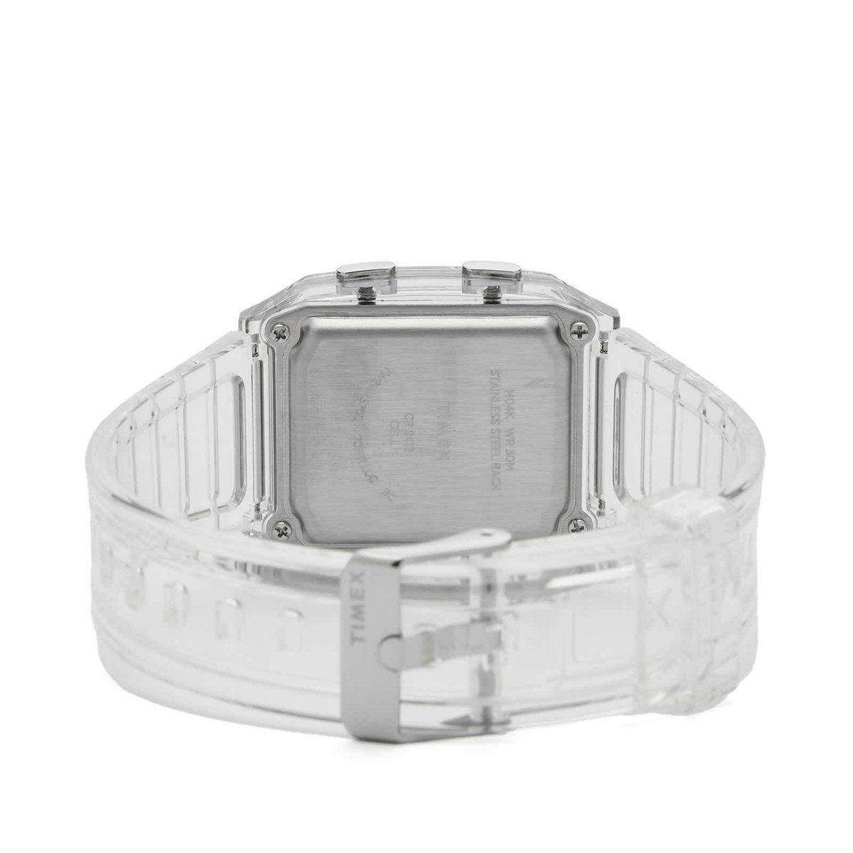 Timex Q LCA Transparent 35mm Watch in Clear Timex