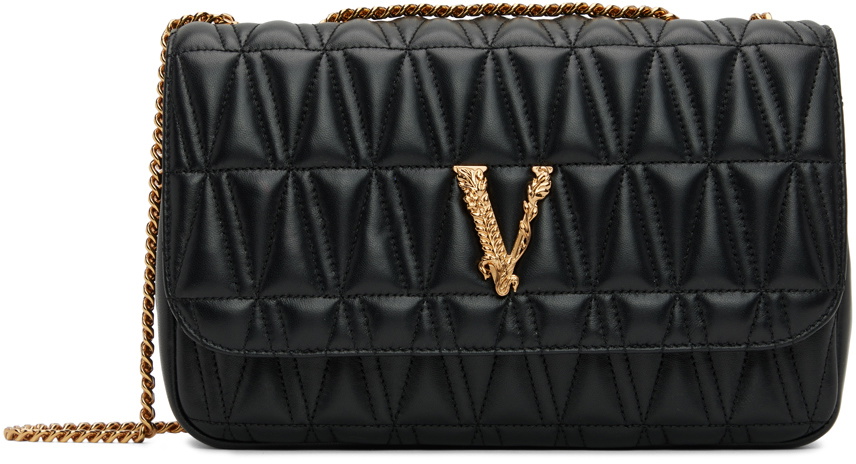 Versace Black Virtus Bag Versace