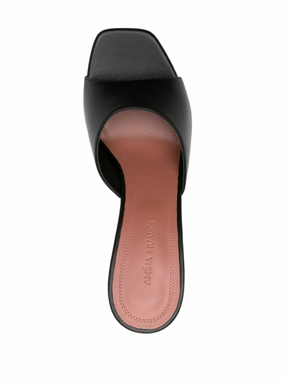 Amina Muaddi Black 95mm Lupita Mules Amina Muaddi