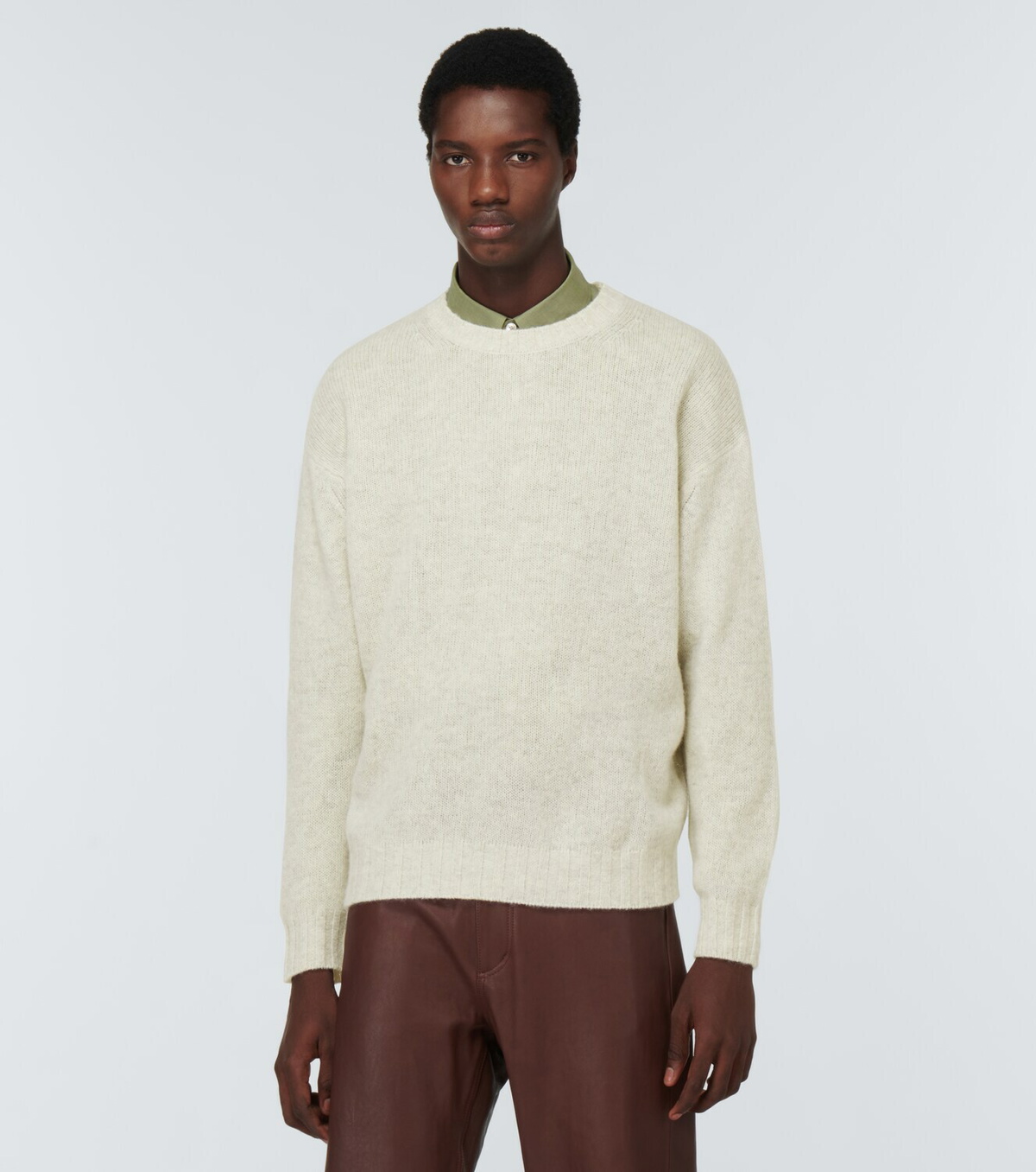 Auralee Wool and cashmere sweater Auralee