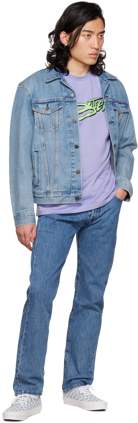 Levi's Blue 501 Original Jeans Levi's Red