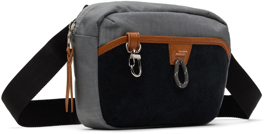 master-piece Gray Step Belt Bag Master-Piece Co