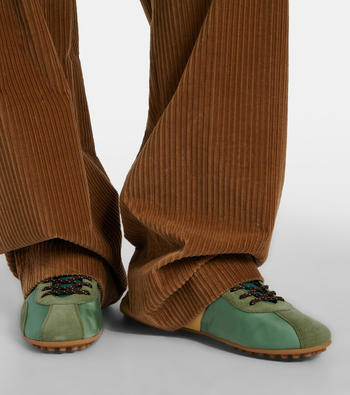 Tod's Classic suede-trimmed sneakers Tod's