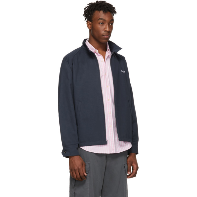 Noah NYC Navy Wind God Harrington Jacket Noah NYC