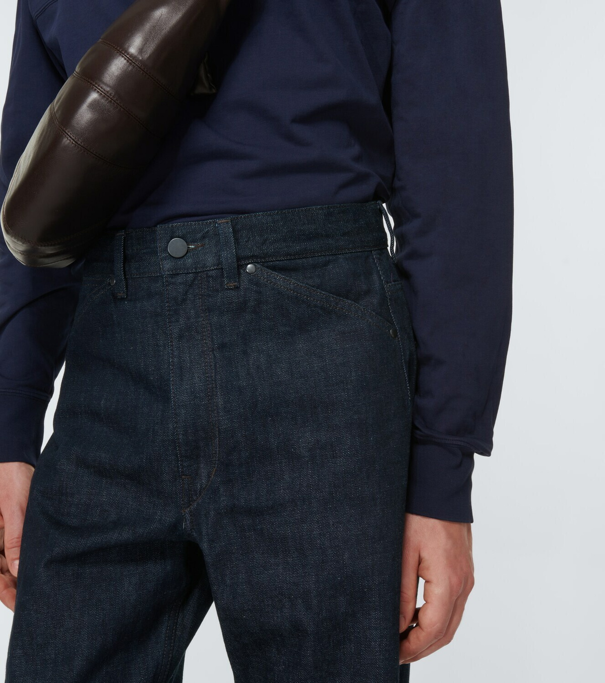 Lemaire - Seamless mid-rise straight jeans Lemaire