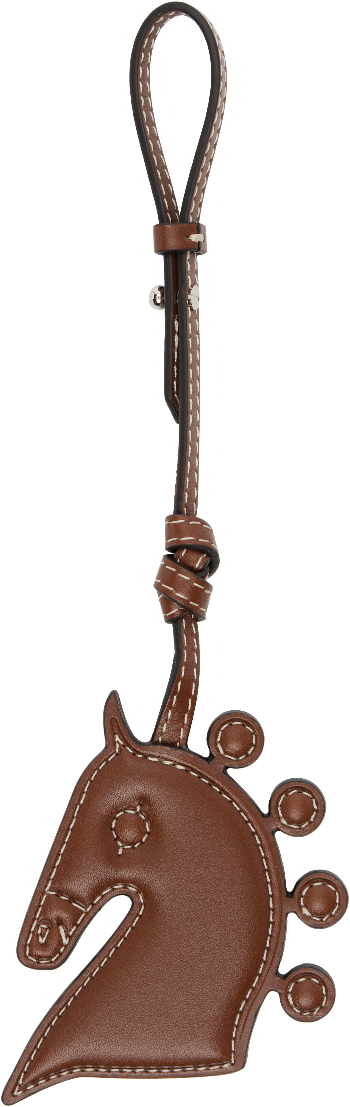 Max Mara Brown Horse Bag Charm Max Mara