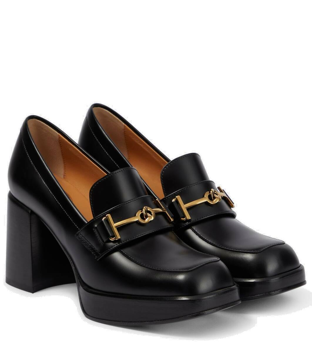Tod's Leather loafer pumps Tod's