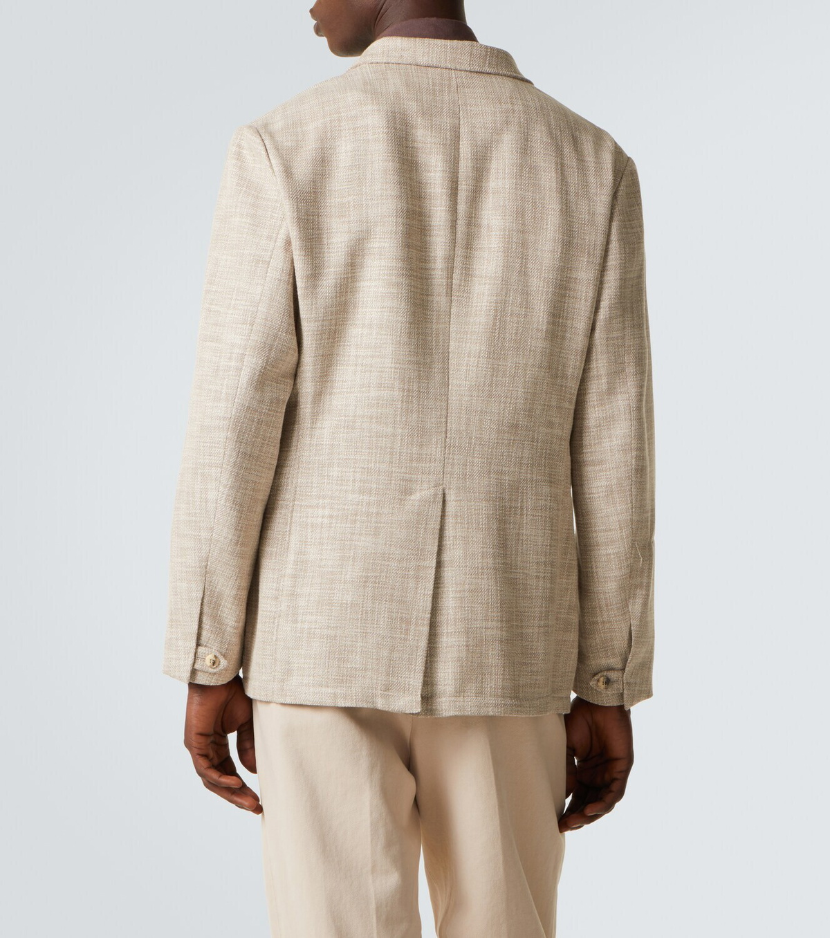 Canali Cotton, wool, and silk blazer Canali
