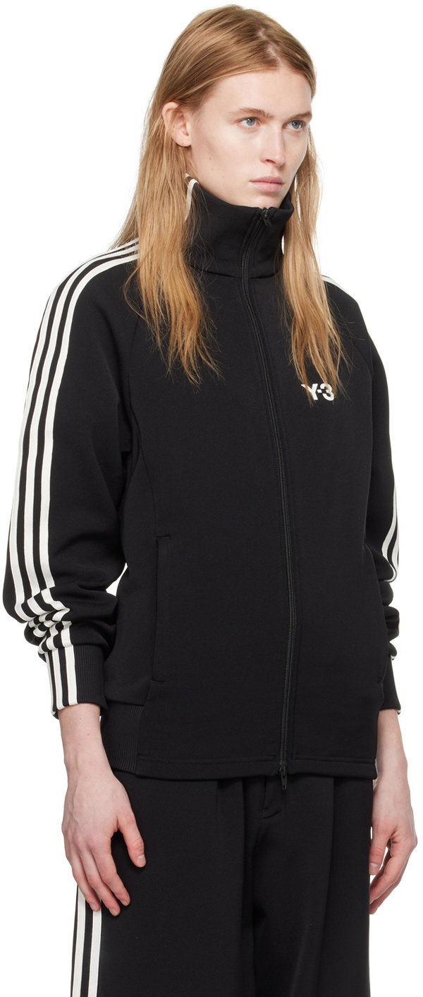 Y-3 Black 3-Stripes Track Jacket Y-3