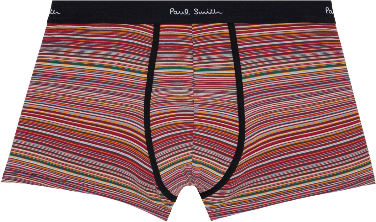 Paul Smith Seven-Pack Multicolor Signature Stripe & Pattern Boxer ...