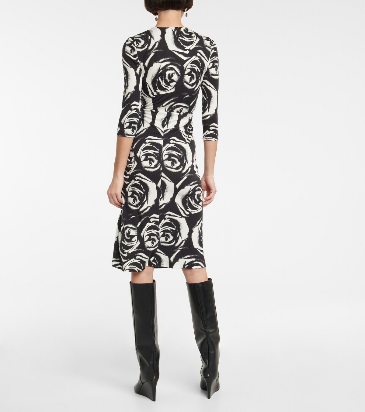 Diane von Furstenberg - Brie wrap jersey midi dress Diane von Furstenberg
