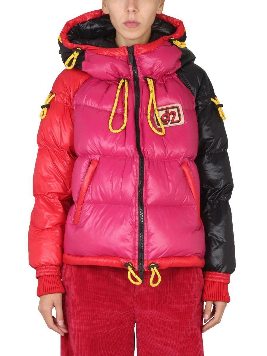 Dsquared2 Colour-block Puffer Jacket Jacket Dsquared2