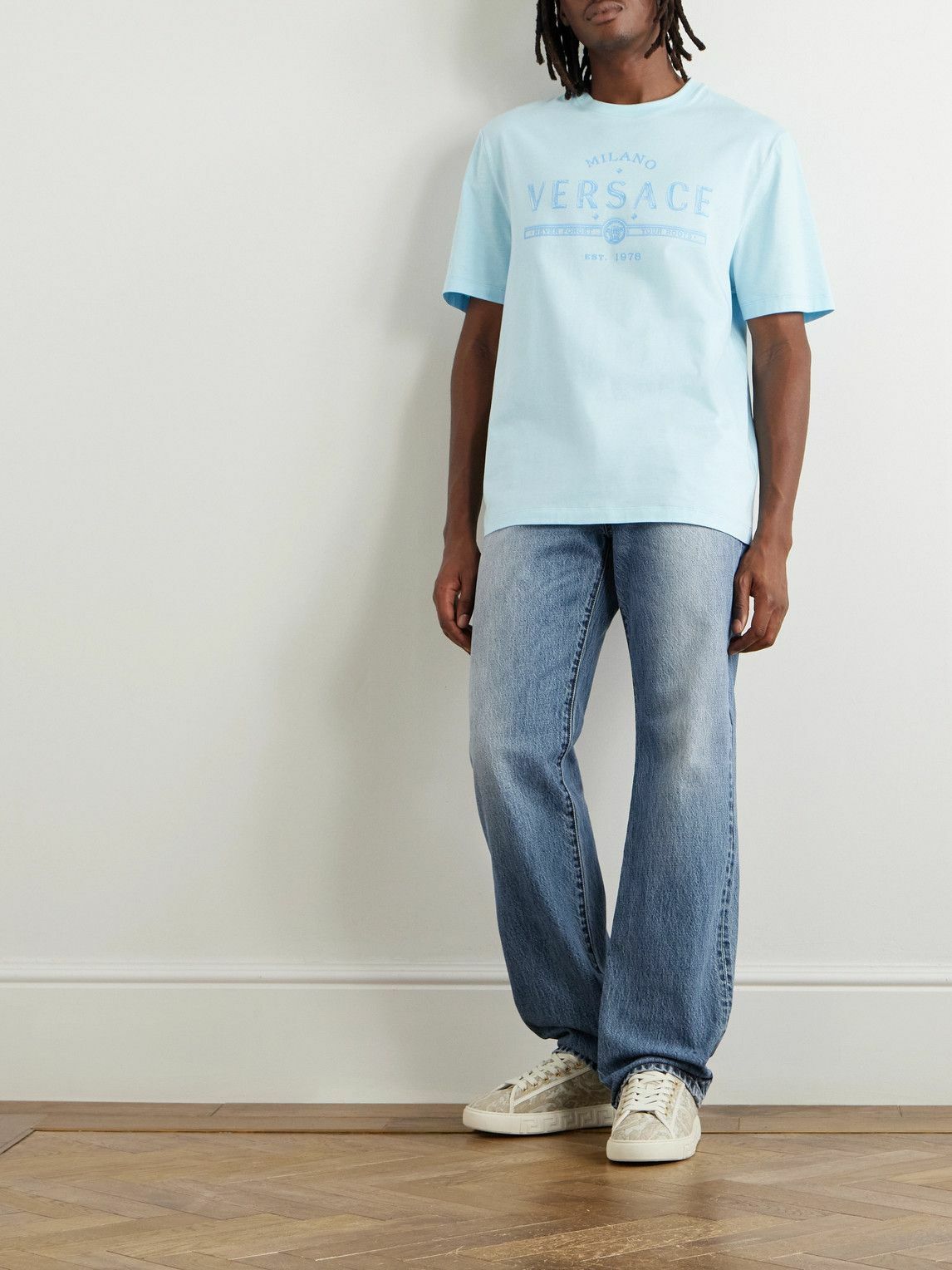 Versace - Straight-Leg Jeans - Blue Versace