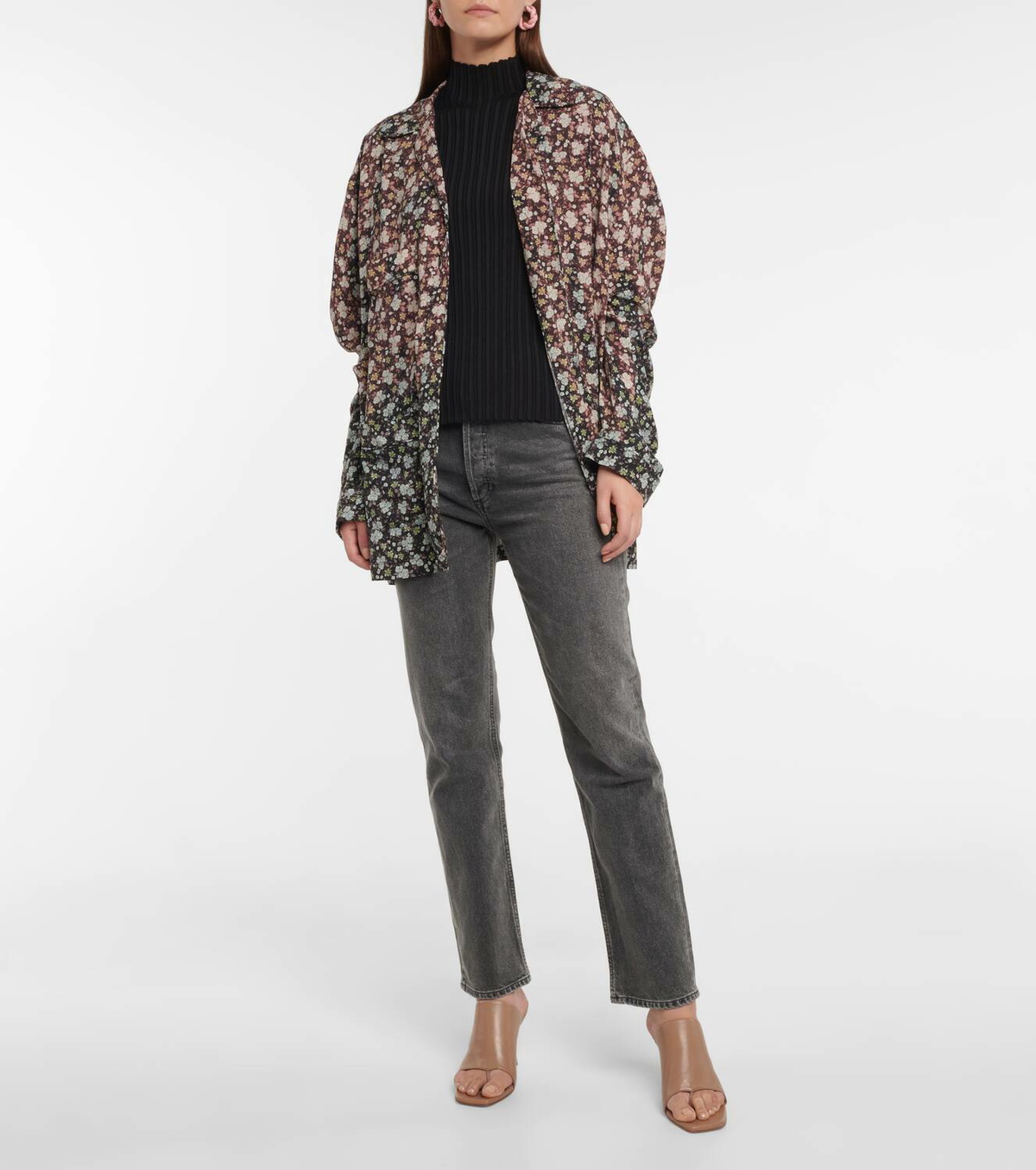 Goldsign The Morgan high-rise straight jeans Goldsign