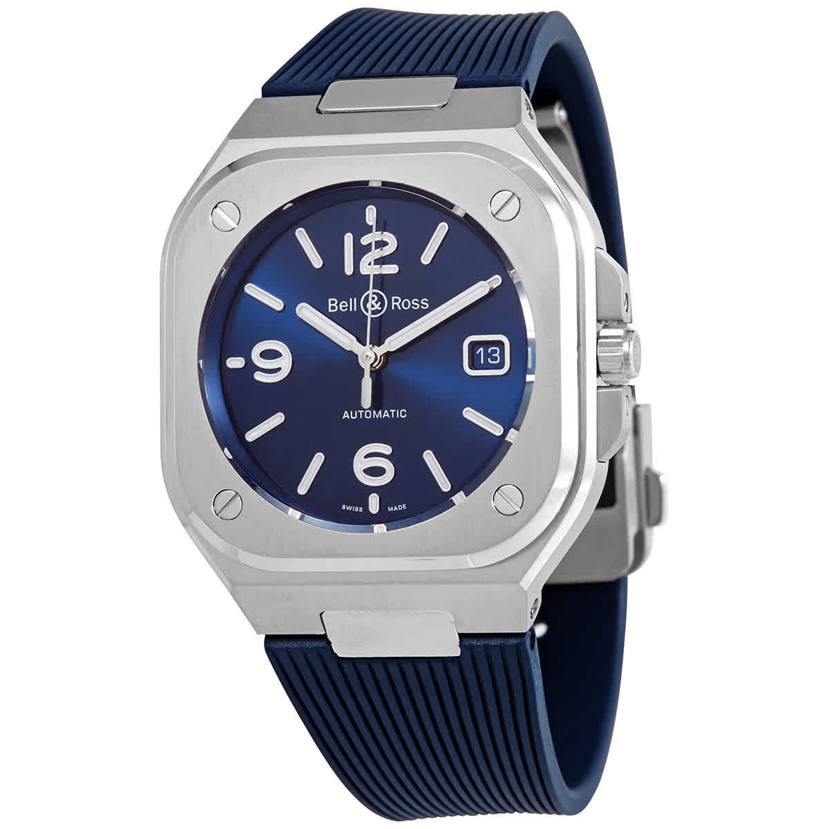 Bell and Ross Automatic Blue Dial Mens Watch BR05A-BLU-ST/SRB Bell & Ross