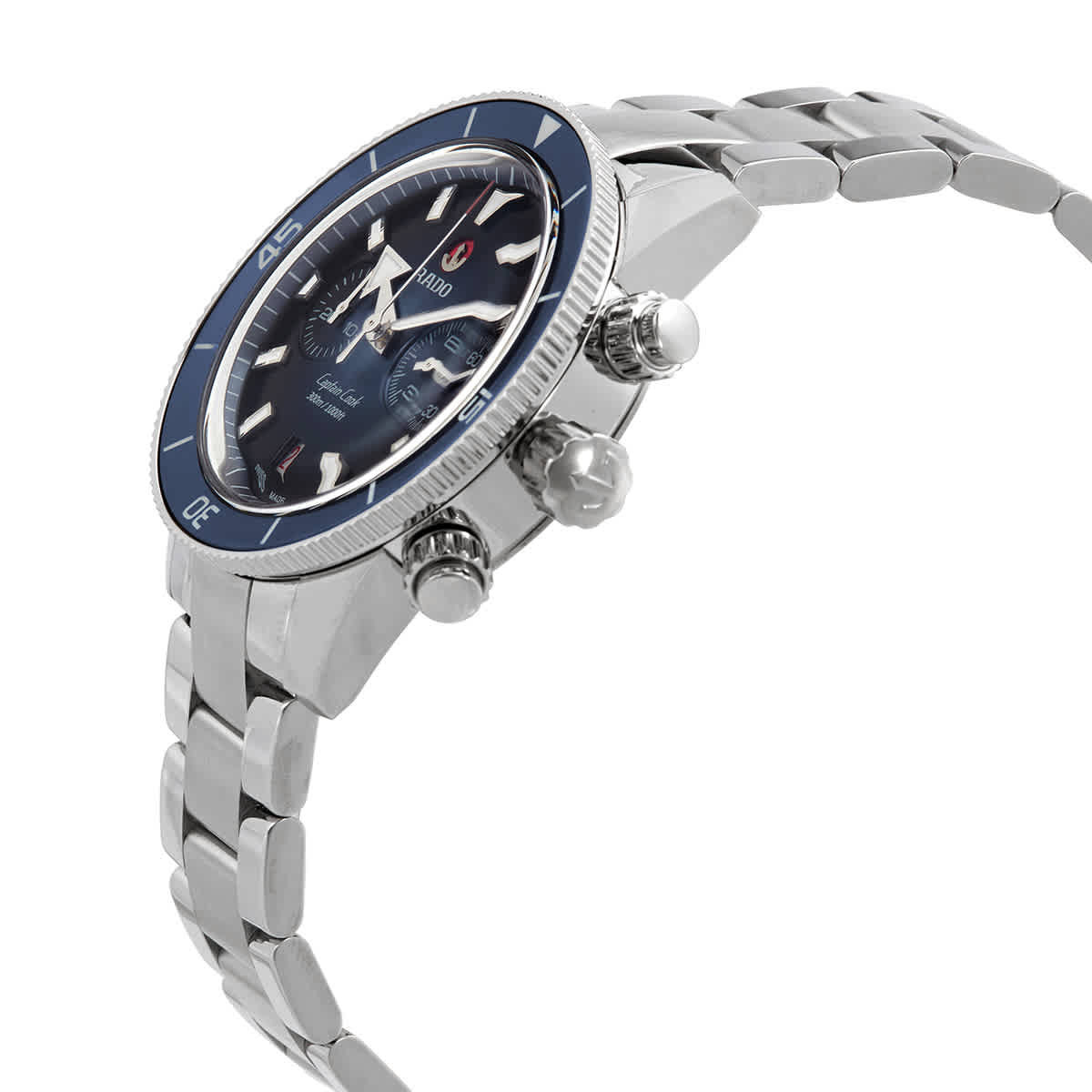 Rado Captain Cook Automatic Blue Dial Mens Watch R32145208 Rado