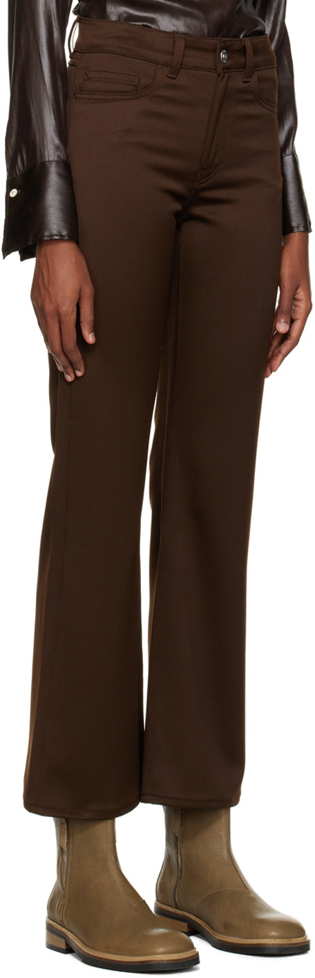 Our Legacy Brown Bootcut Trousers Our Legacy