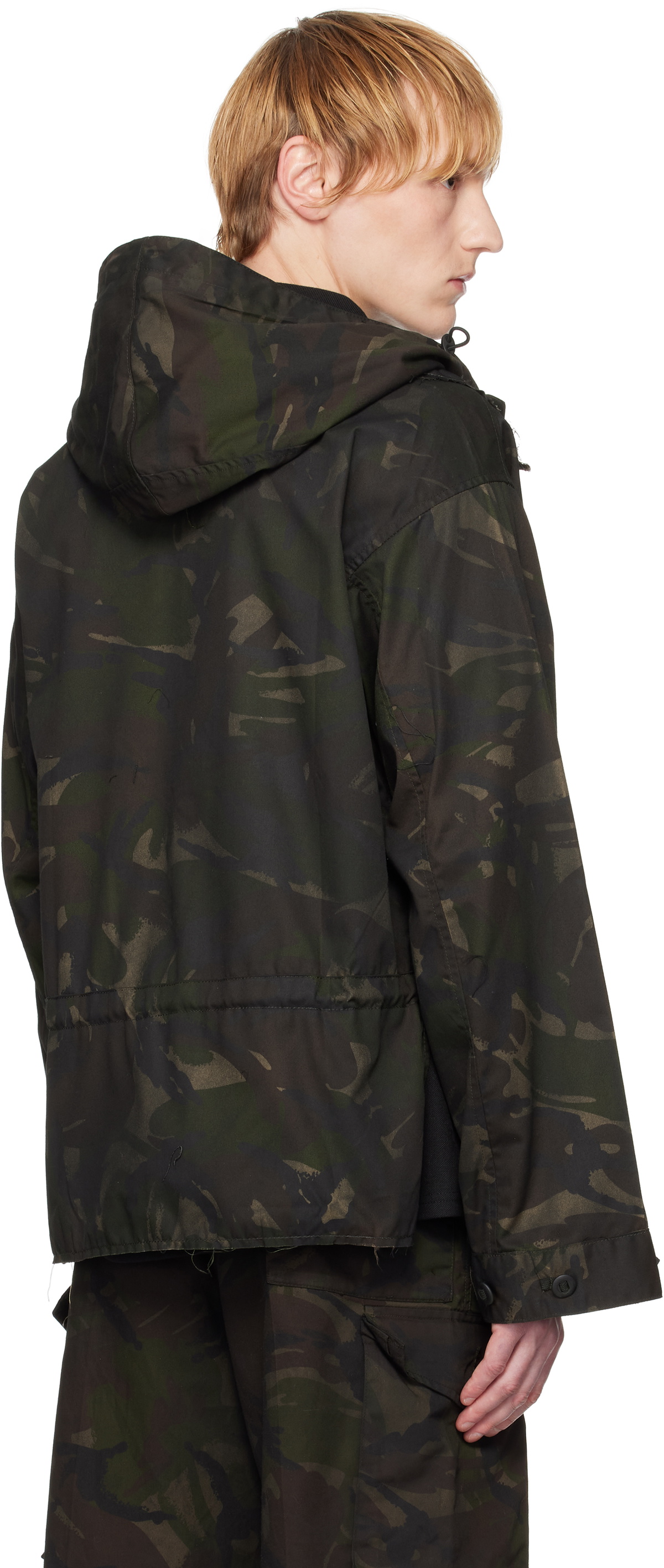 Prototypes Khaki Overdyed Camo Jacket PROTOTYPES