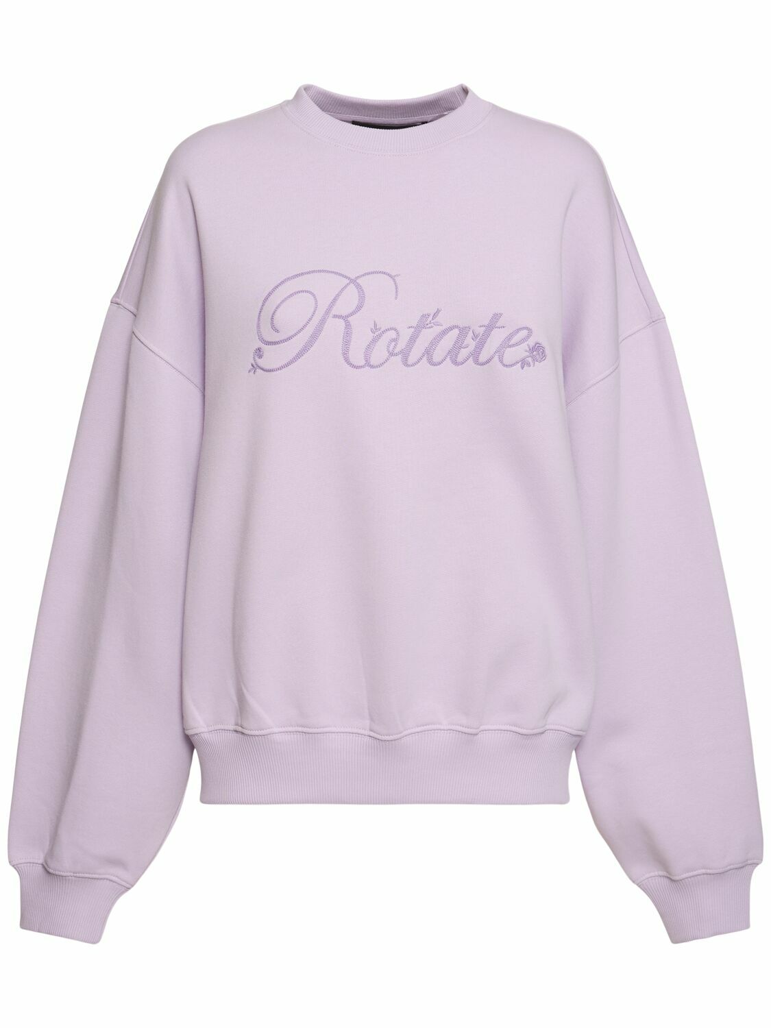 ROTATE Sui Cotton Logo Sweatshirt ROTATE Birger Christensen