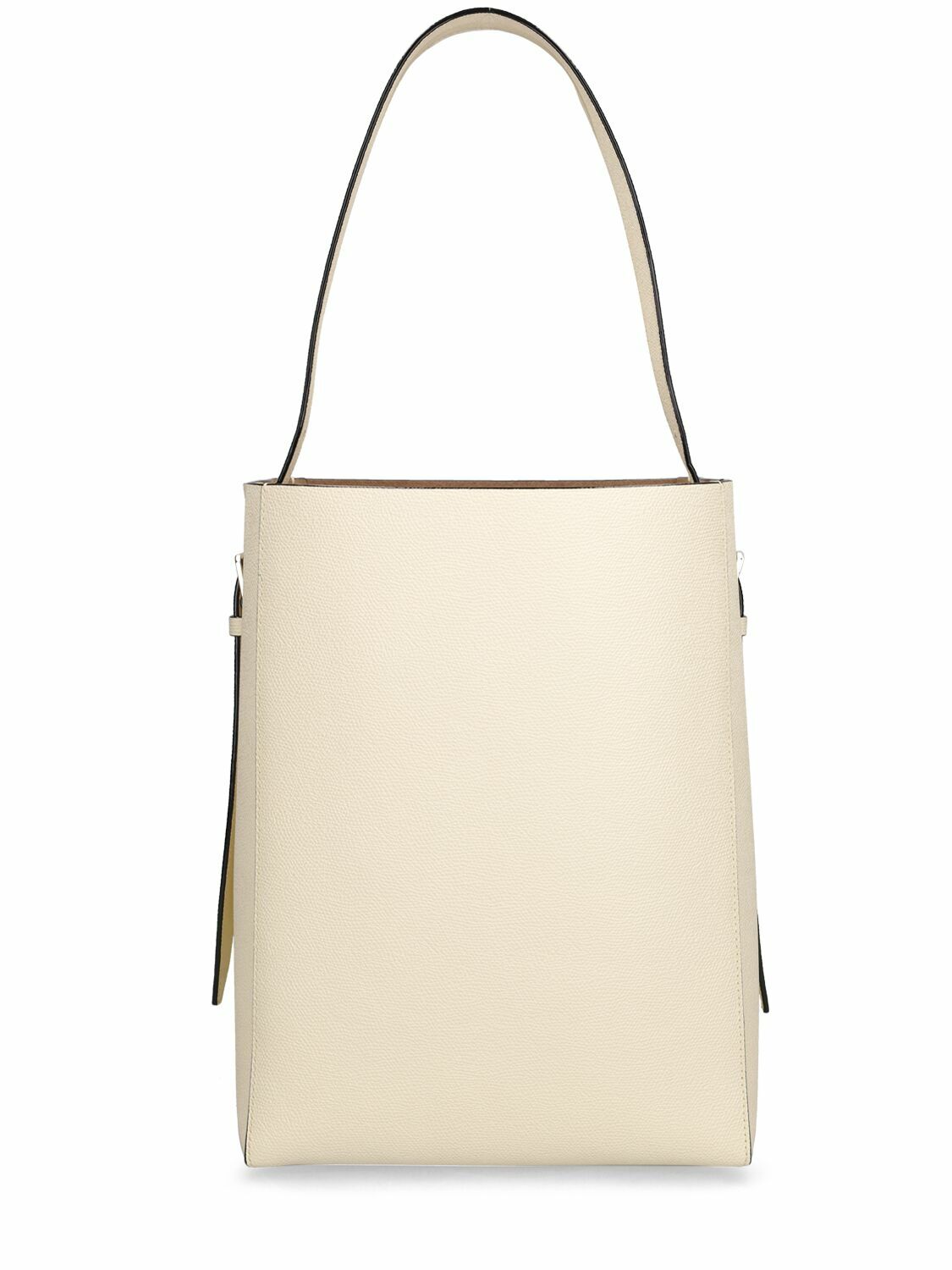 VALEXTRA - Medium Leather Bucket Tote Bag Valextra