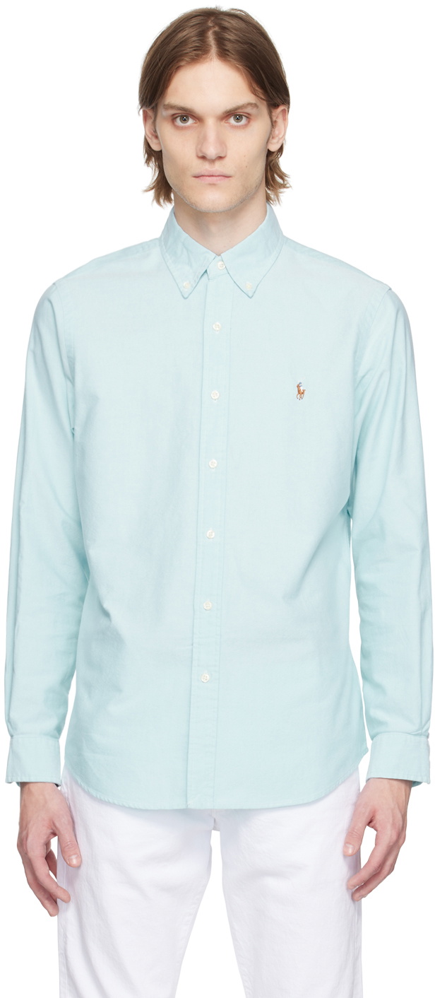 Polo Ralph Lauren Blue Iconic Shirt Polo Ralph Lauren