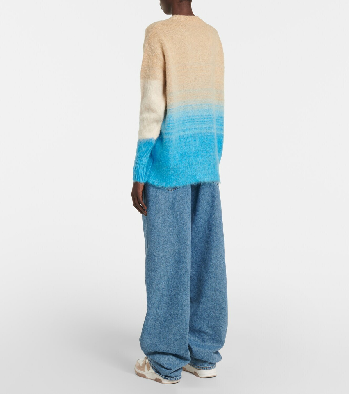 Off-White - Logo mohair-blend sweater Off-White